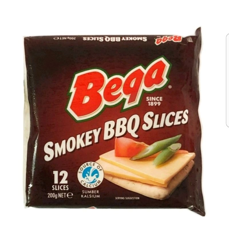 Jual Bega Keju Slice Cheddar Smokey BBQ / Super Slice 250gr (Australia ...