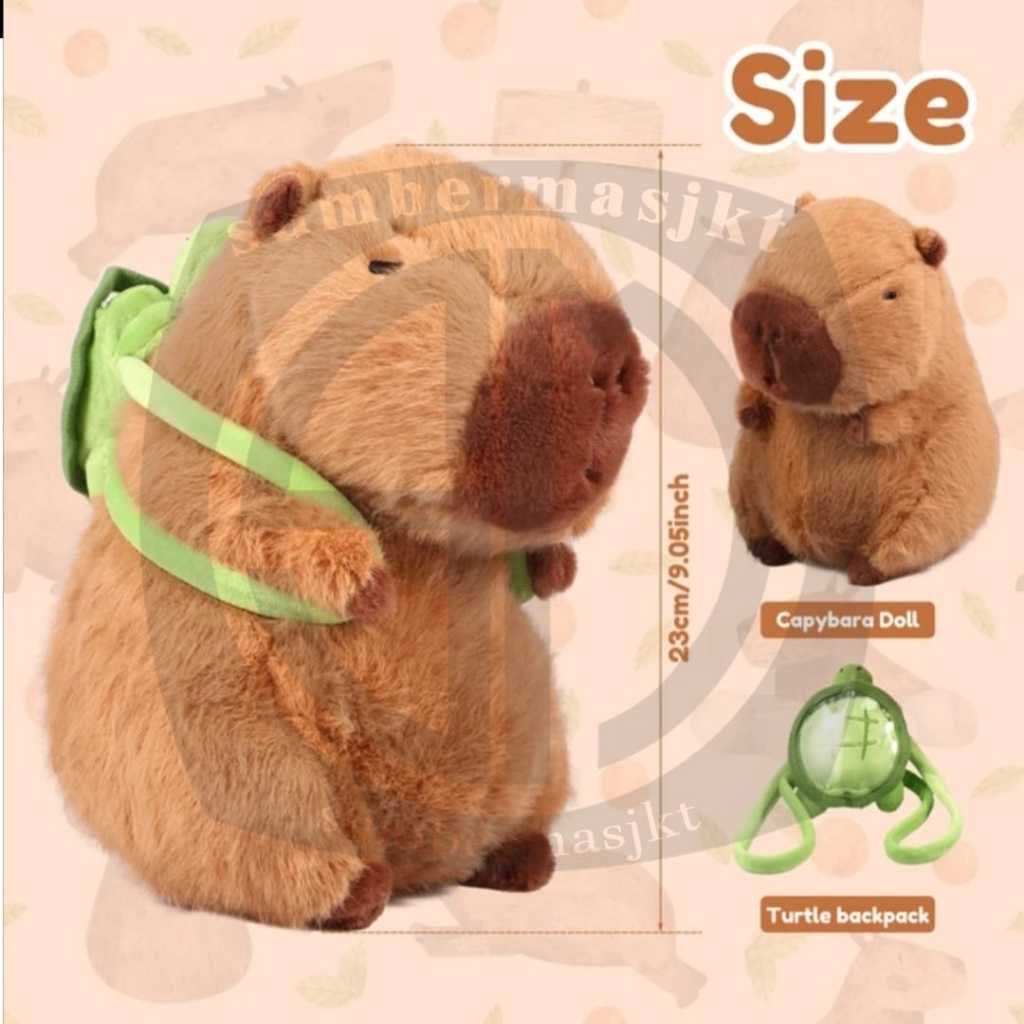Jual Boneka Capybara / Capybara Plush Doll / Capybara Soft Toy ...
