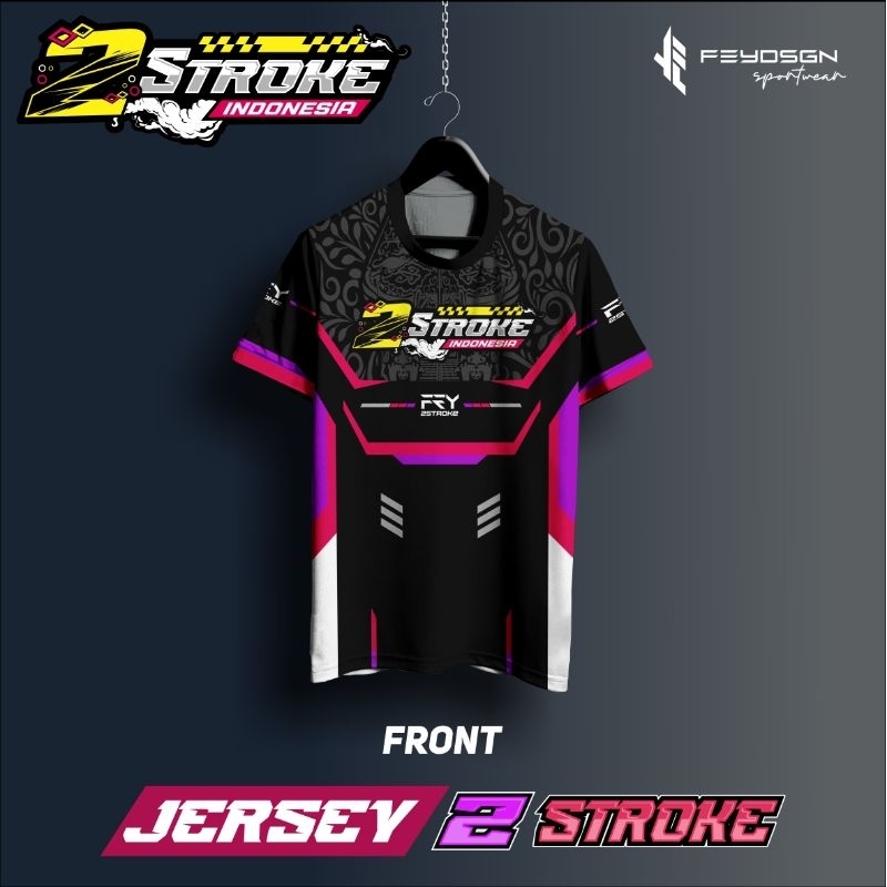 Jual JERSEY RACING 2 STROKE 2 TAK INDONESIA - BAJU KAOS JERSEY 2 STROKE ...