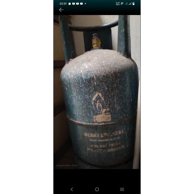 Jual tabung gas biru 12kg bekas kosong | Shopee Indonesia
