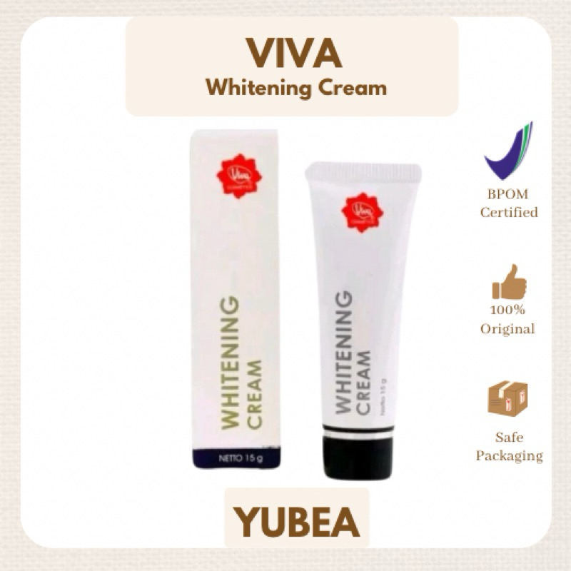 Jual VIVA WHITENING CREAM 15 GRAM | Shopee Indonesia