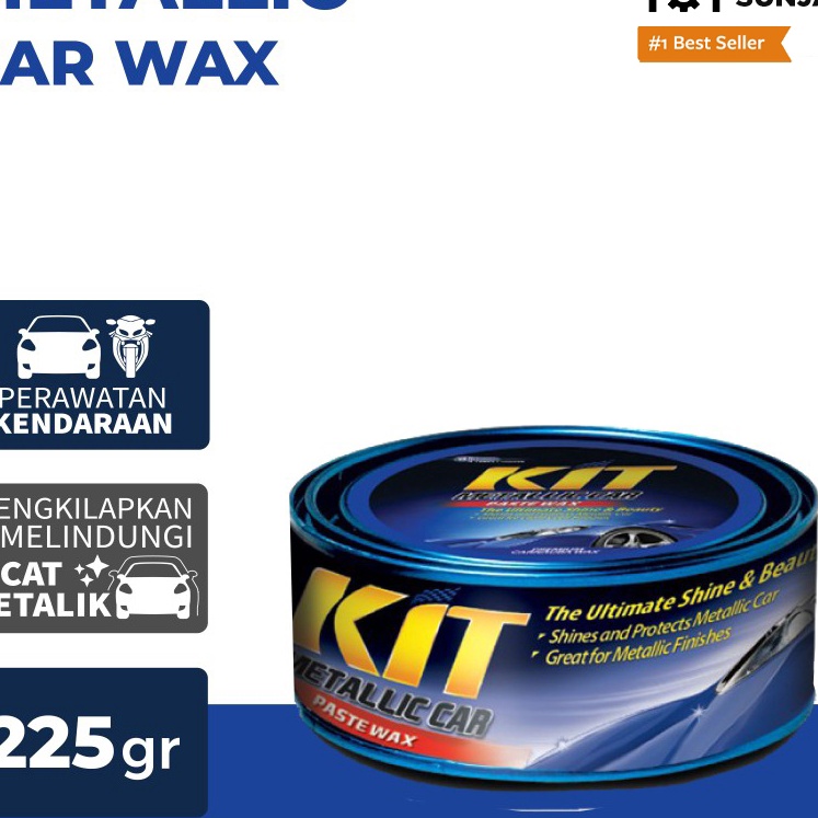 Jual FG2 KIT Car Paste Wax Metallic 225gr Pasta Poles Pengkilap ...