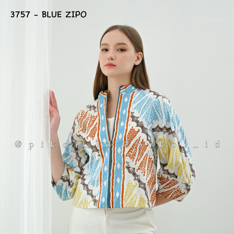 Jual Bomber jaket Batik modern cewek murah / batik kantor wanita ...