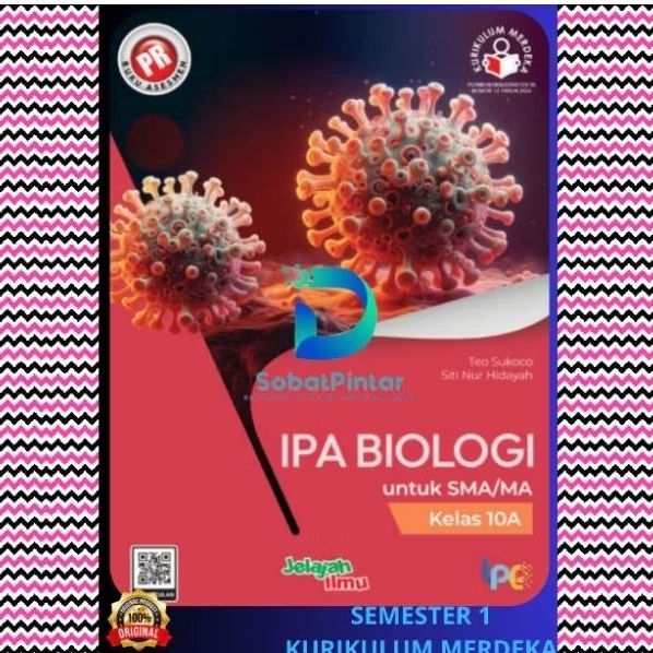 Jual Buku lks pr interaktif IPA Biologi SMA Kelas X, 10 semester 1 Kurikulum Merdeka Tahun 2024 ...