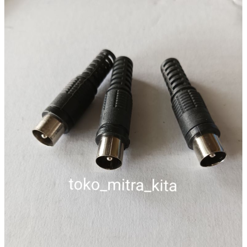 Jual Jack Antena/ Socket Antena/ Colokan Antena Bahan Plastik | Shopee ...