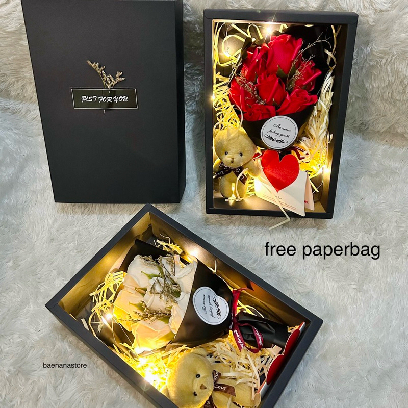 Jual Myra Buket Bunga Mawar - Gift Box Anniversary Kado Bunga Mawar ...