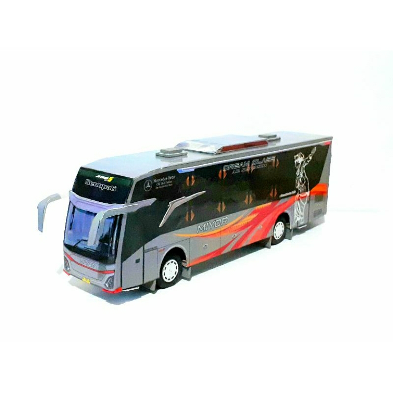 Jual Miniatur Bus MIYOR JetBus5 ( JB5 ) dan MIYOR SR3 | Shopee Indonesia