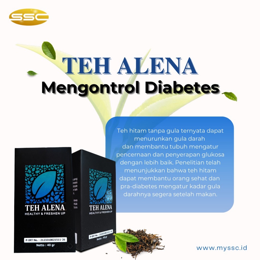Jual TEH HITAM ALENA Obat Kesehatan Herbal untuk Membantu Program Diet ...