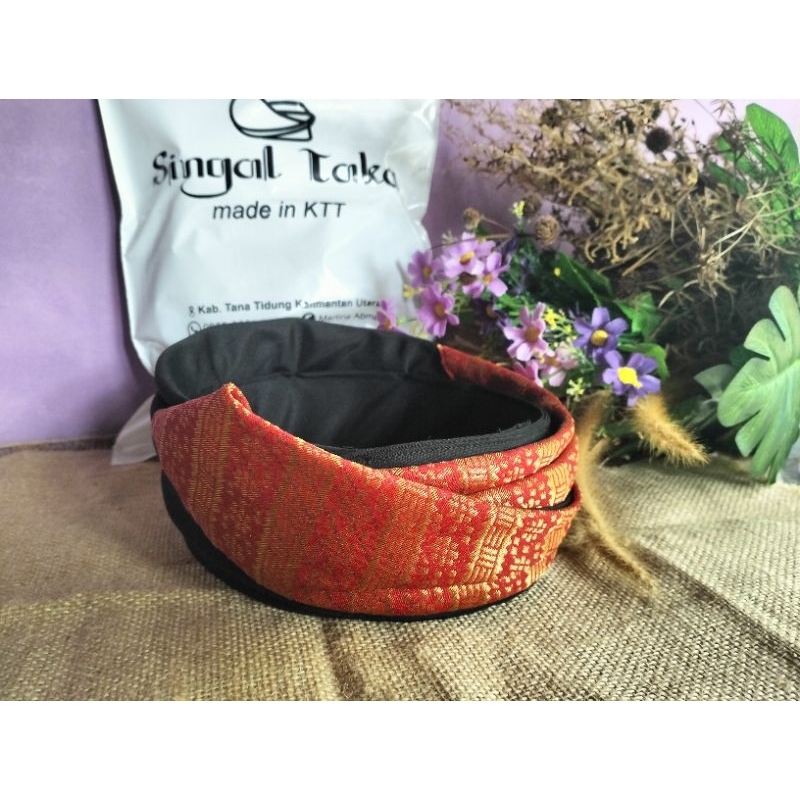 Jual aksesoris adat Tidung|Singal Taka khas Tidung untuk pria | Shopee ...