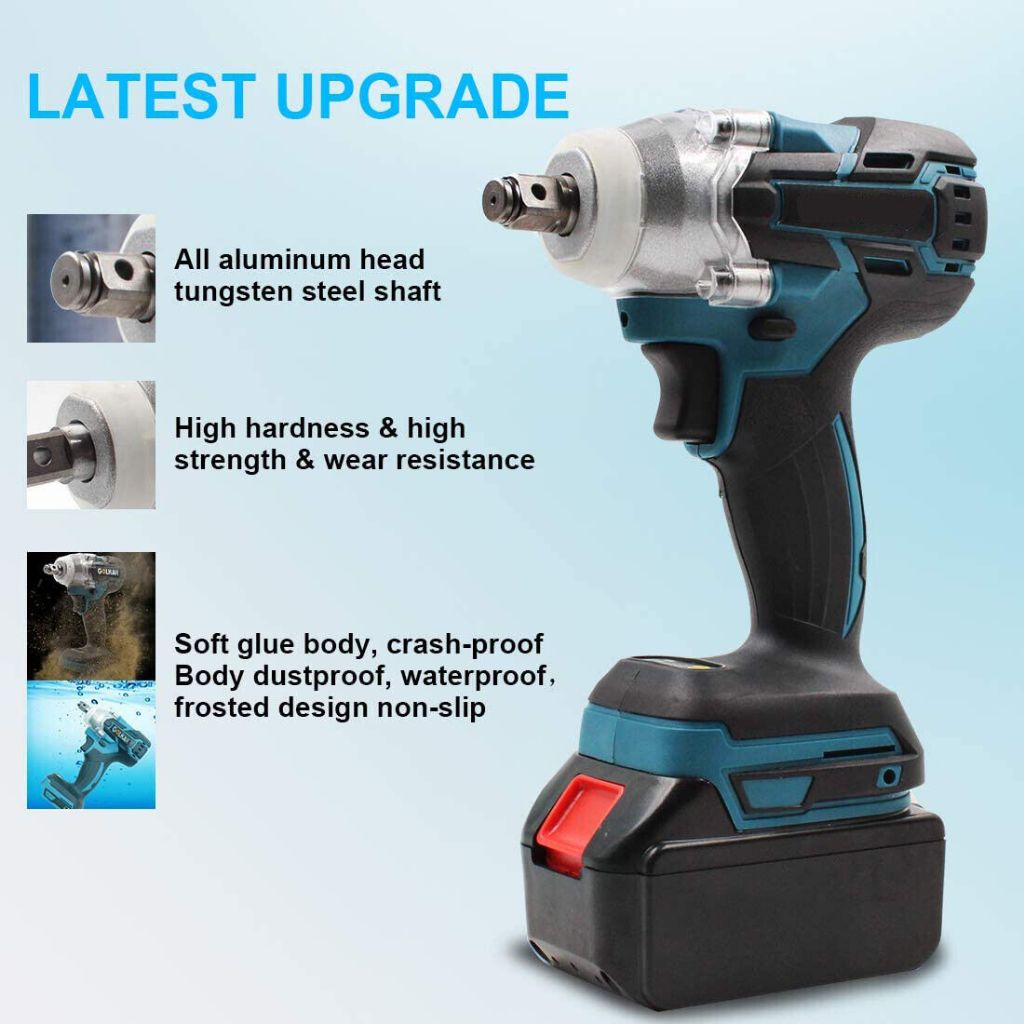 Jual Impact Wrench 88Vf Baterai Semua motor tembaga Cordless Kunci Impact /Kunci Pas Elektrik ...