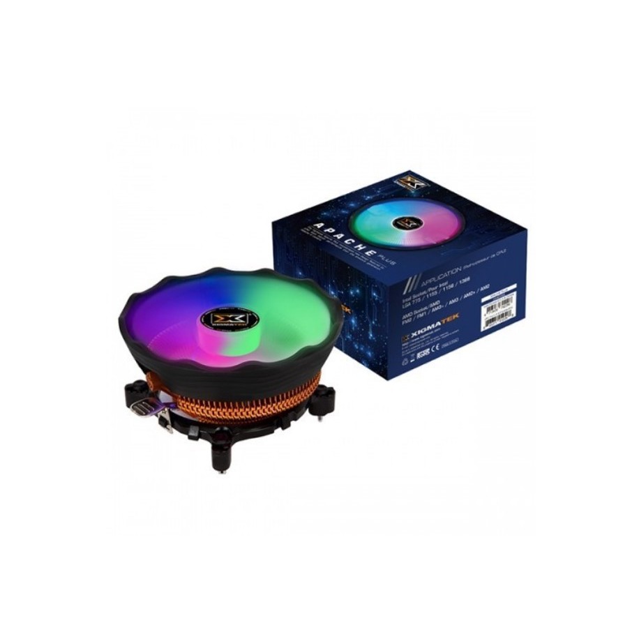 Jual CPU COLLER XIGMATECH APACHE PLUS RGB | Shopee Indonesia