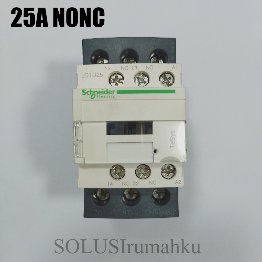 Jual CONTACTOR SCHNEIDER LC1 D25 ( 25A NO NC ) TESYS | Shopee Indonesia