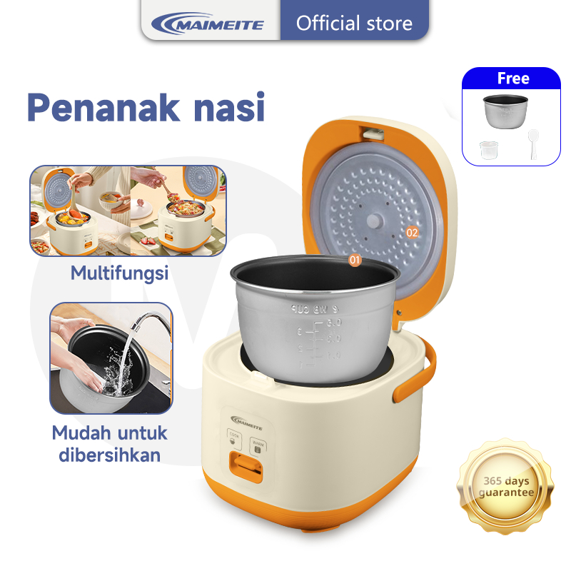 Jual MAIMEITE Rice Cooker 1.6L magic com Low Carbo 300W Low Watt Non ...