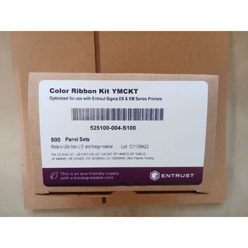 Jual COLOR RIBBON KIT YMCKT PN 525100-004-S100 ( 500 IMAGE ) | Shopee ...