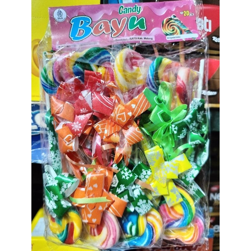 Jual Candy Bayu Lollipop ( 1 Bungkus isi 20 Pcs ) | Shopee Indonesia