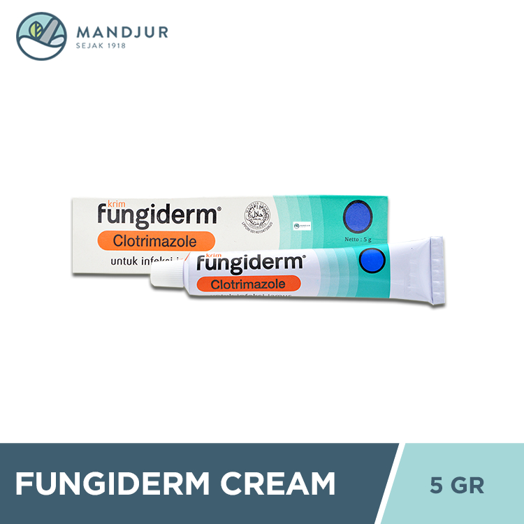 Jual Fungiderm Cream 5 g - Krim untuk Infeksi Jamur | Shopee Indonesia