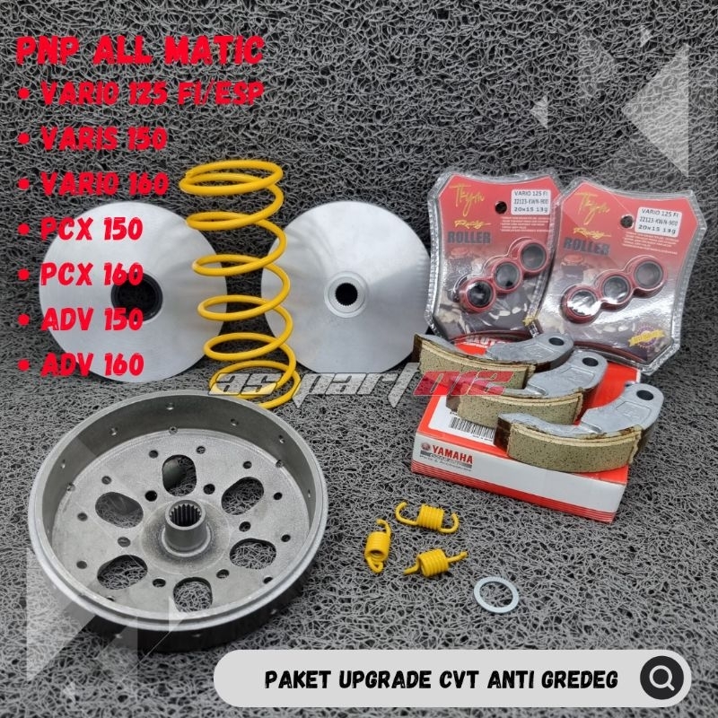Jual PAKET UPGRADE CVT VARIO 125 150 PCX 150 160 ADV 150 160 | Shopee ...