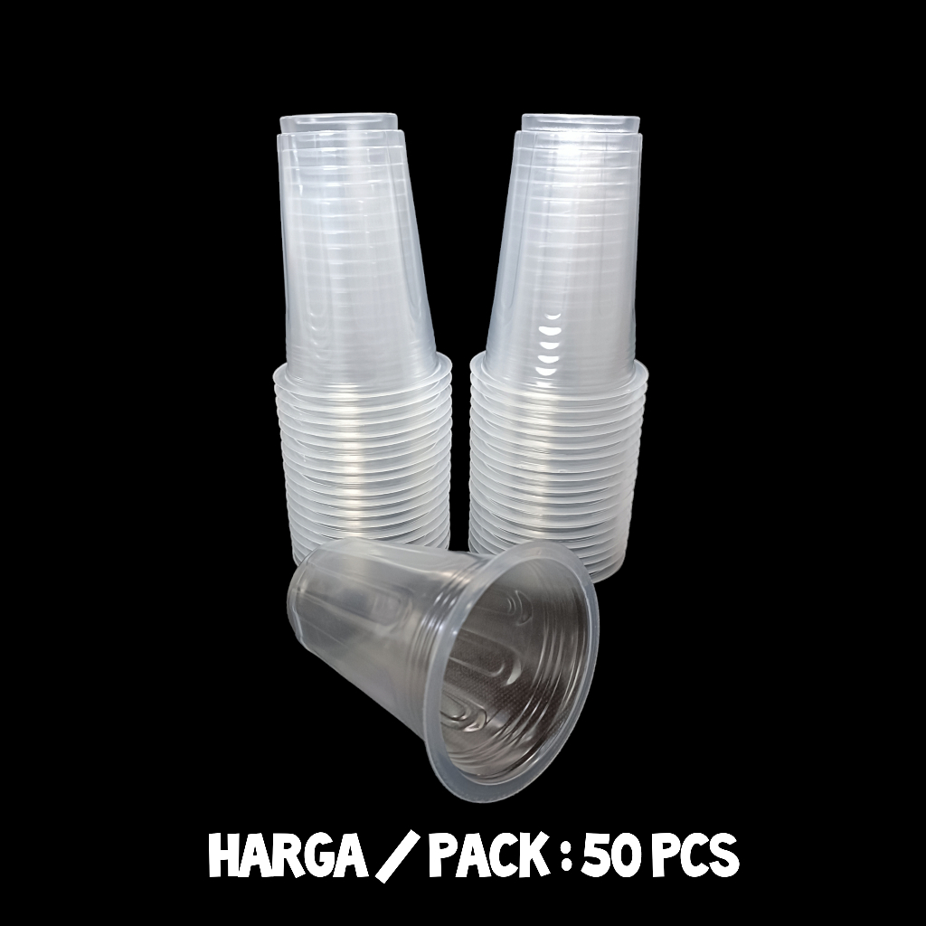 Jual Gelas Plastik Bening 220ml Isi 50pcs / Gelas Kopi / Gelas Aqua Bryan Isi 50pcs | Shopee ...