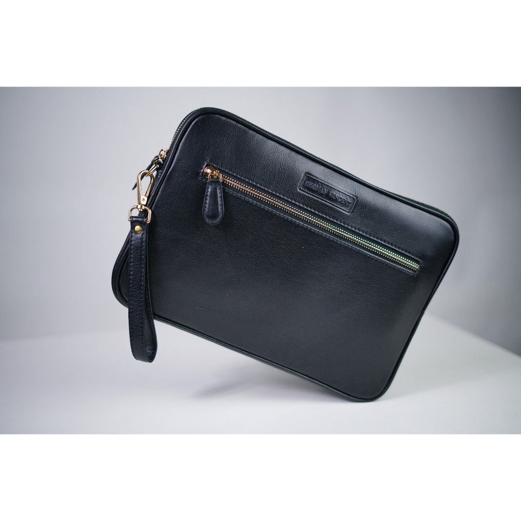 Jual HERMAN VINCENT - Leather Bag - Tas Kulit Pria Wanita - Clutch ...