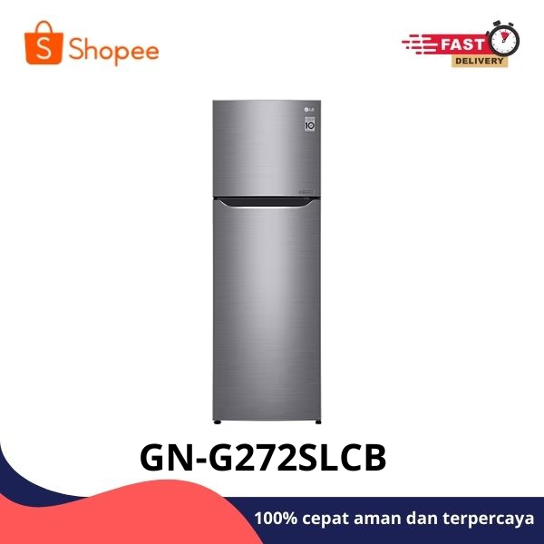 Jual LG GN-G272SLCB Kulkas 2 Pintu Smart Inverter Compressor Dan Door Cooling 254 Liter | Shopee ...