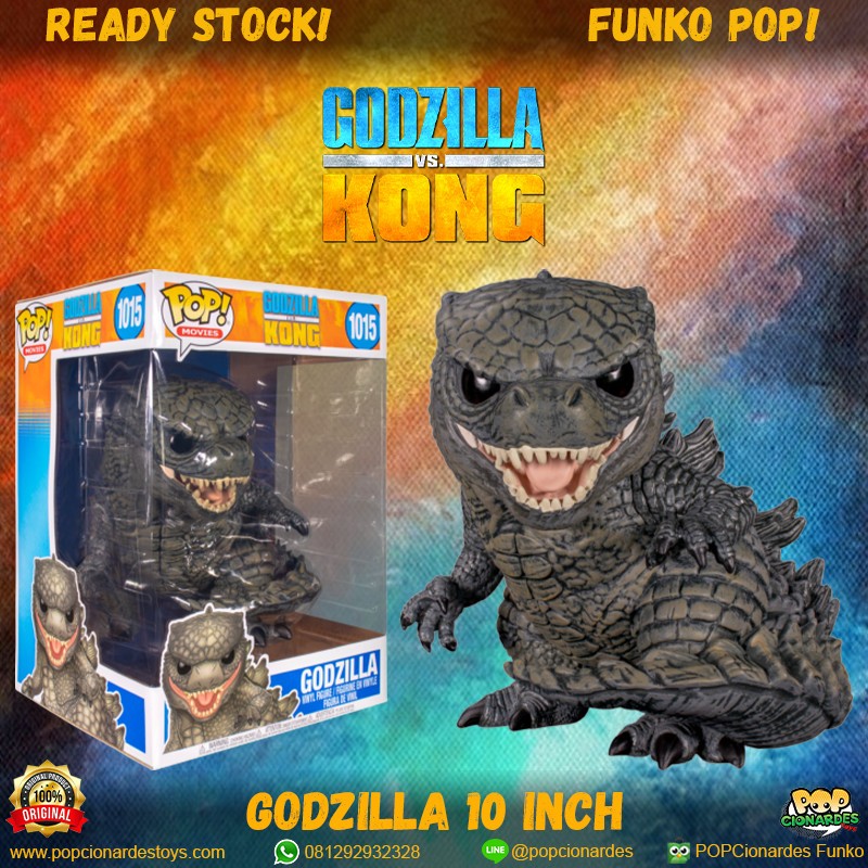 Jual Funko POP! Movies - Godzilla vs Kong - Godzilla 10 inch #1015 ...
