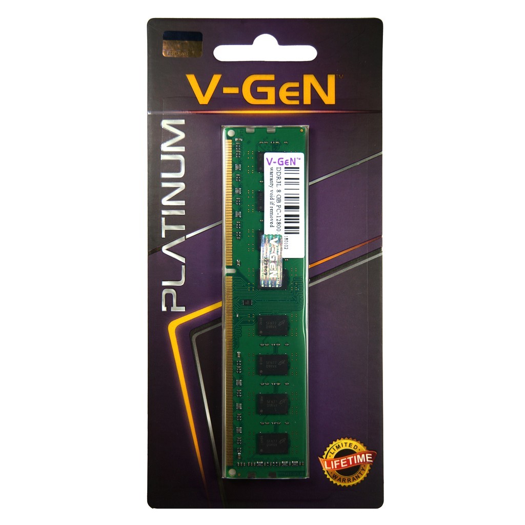 Jual DDR3 8GB PC12800/1600Mhz V-GeN Longdimm PLATINUM | Shopee Indonesia