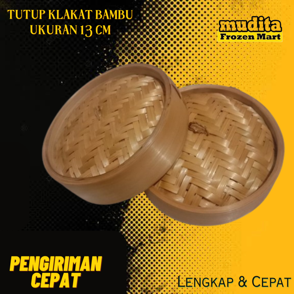Jual TUTUP KLAKAT BAMBU UKURAN 13 CM. | Shopee Indonesia