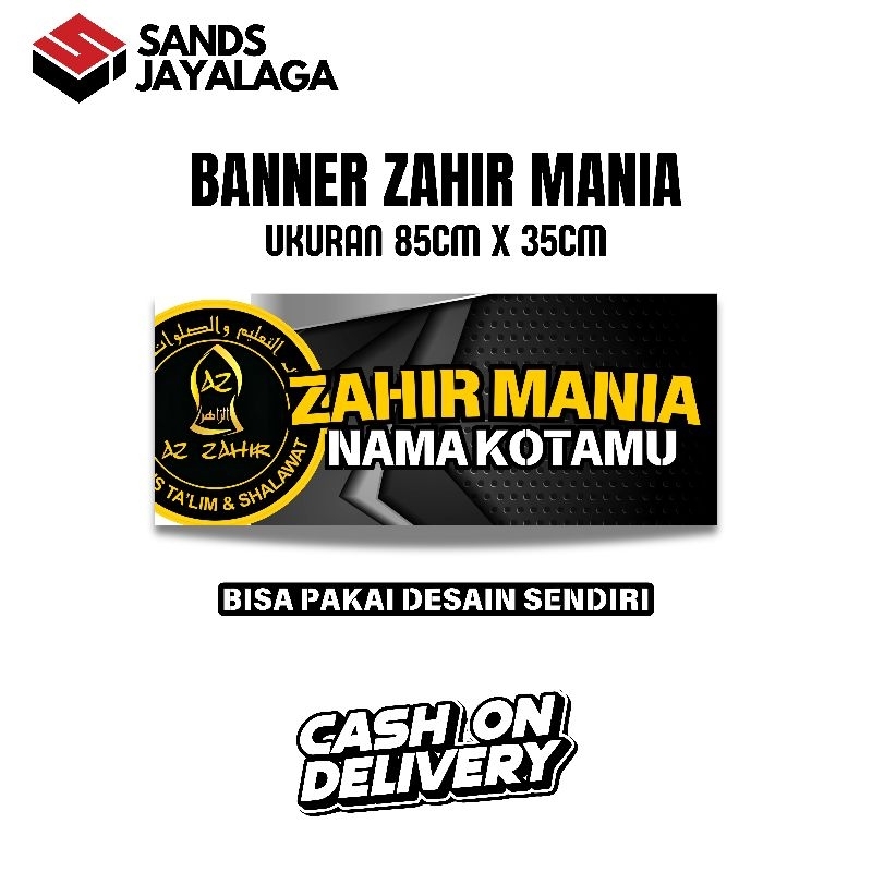 Jual BANNER ZAHIR MANIA BANNER MAFIA SHOLAWAT BANNER KUMPUL MAJELIS ...