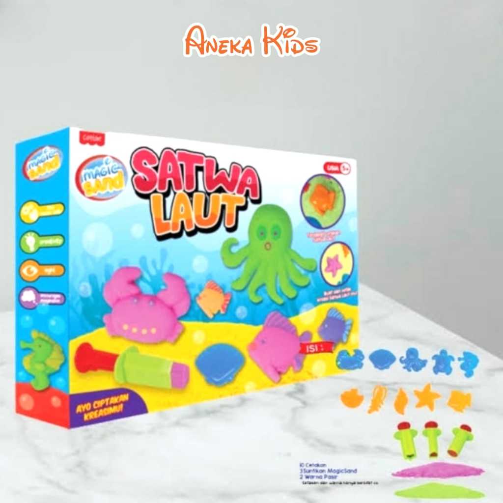 Jual Mainan Magic Sand - Mainan Pasir Anak | Shopee Indonesia