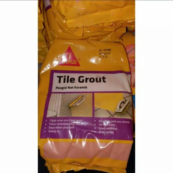 Jual Sika - Tile Grout Med Brown | Pengisi Celah Nat Keramik Marmer ...