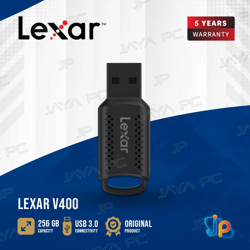 Jual FlashDisk Lexar V400 Jumpdrive 256GB - Flash Disk 256 GB USB 3.0 ...