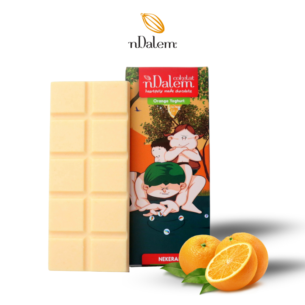 Jual Cokelat nDalem | White Chocolate Cocoa Orange Yoghurt | Snack ...