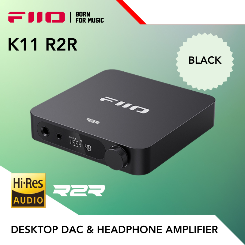 Jual AMPLIFIER FiiO K11 R2R / K-11 R2R / K 11 R2R High-Performance Desktop DAC / Headphone AMP ...
