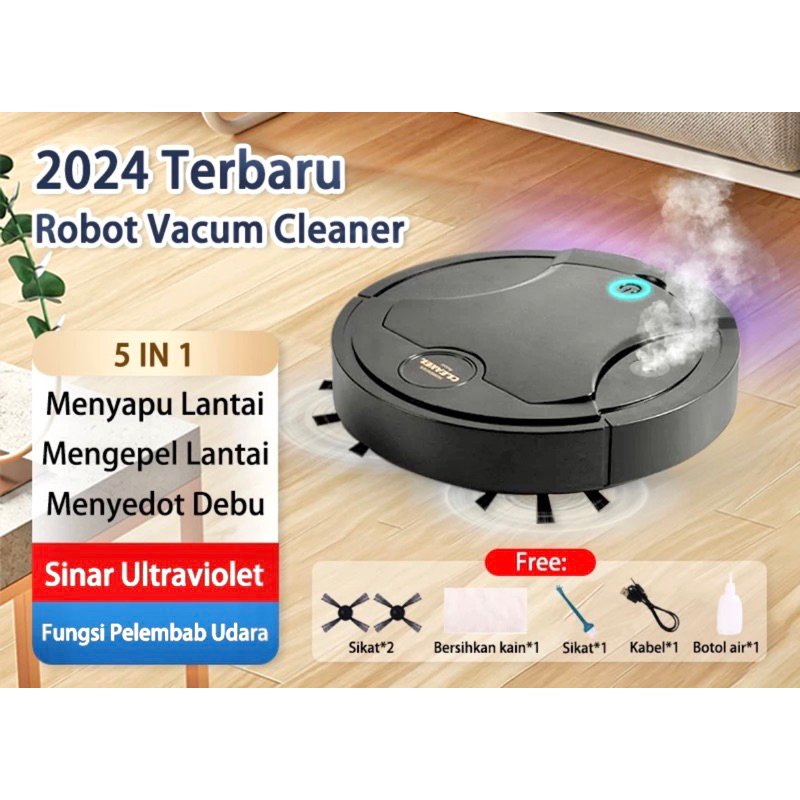 Jual PENYAPU ROBOT Vacum Cleaner 5 in 1 Portable Penyedot Debu Rumah ...