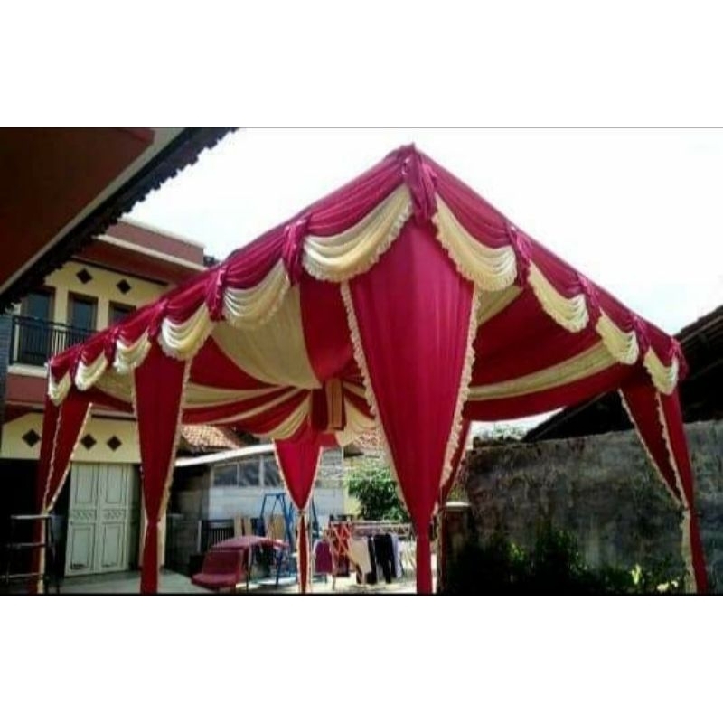 Jual plapon tenda model balon ukuran 5 mtr x 6 mtr | Shopee Indonesia