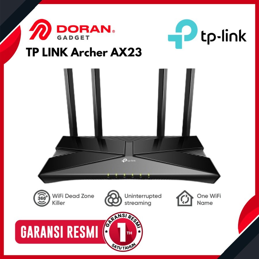 Jual TP LINK Archer AX23 AX1800 Dual Band Wi-Fi 6 Router - Garansi ...