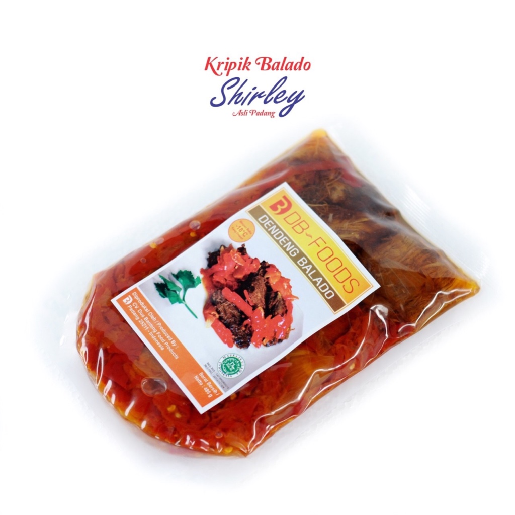 Jual Dendeng Balado Merah DB Foods | Shopee Indonesia