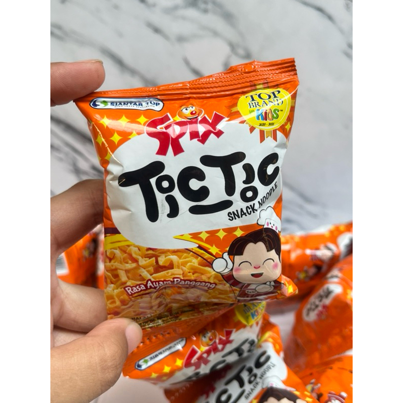 Jual SNACK SPIX TIC TIC RENCENG ISI 10 pcs JAJAN JADUL MURAH | Shopee ...