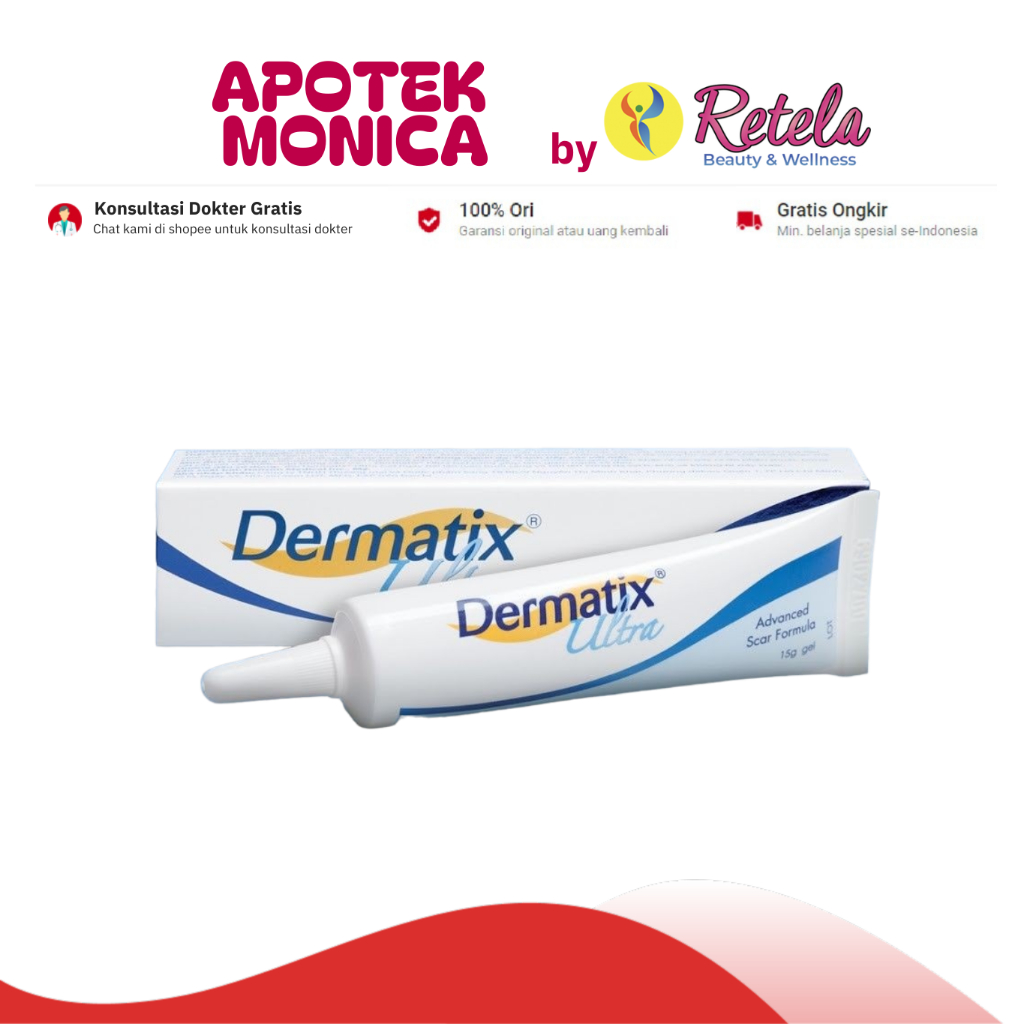 Jual Dermatix Ultra Scar Gel 15 Gr | Shopee Indonesia