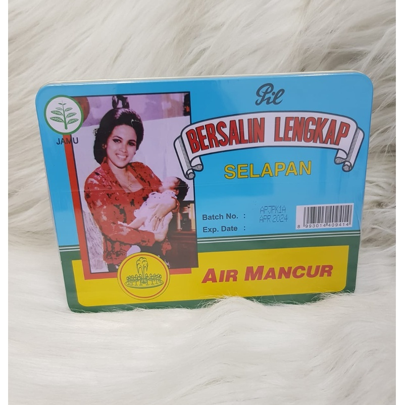 Jual PIL Jamu Bersalin Air Mancur Kemasan Box Selapan 40 hari Perawatan ...