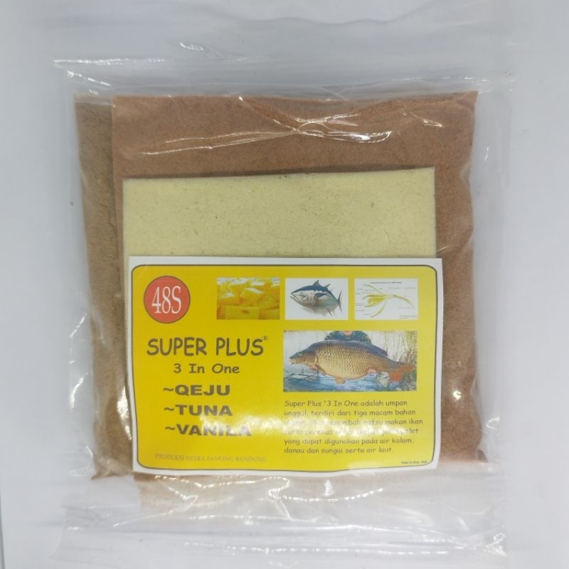 Jual Umpan Pancing Super Plus 3 in One Rasa : Keju - Tuna - Vanila ...