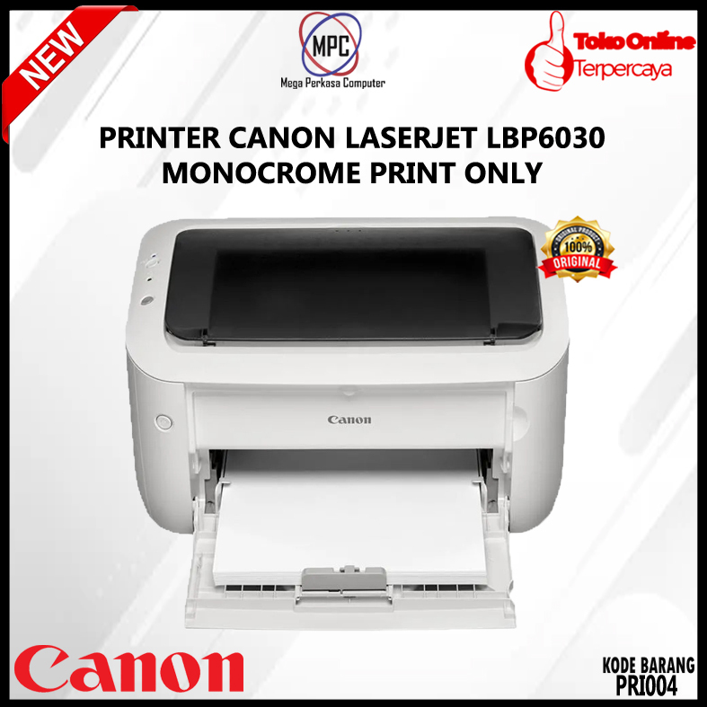 Jual Printer Canon ImageCLASS LBP6030 Laser Mono Resmi | Shopee Indonesia