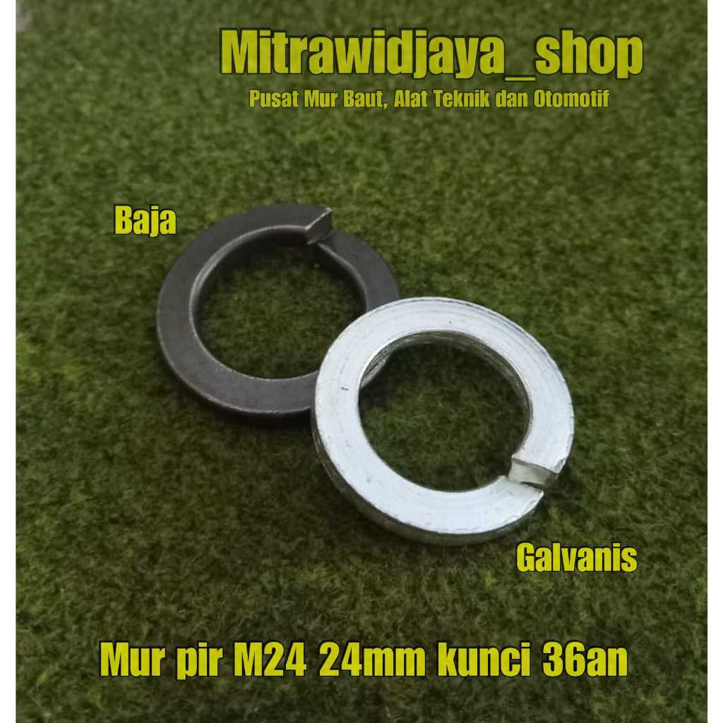 Jual Ring per ver pir baja galvanis stainless 24mm kunci 36 / ringpir ...