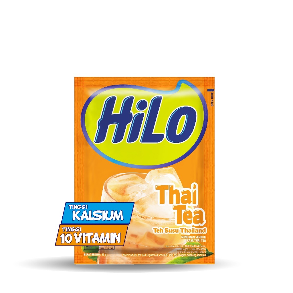 Jual HiLo Thai Tea 10 sachet - Minuman Serbuk | Shopee Indonesia
