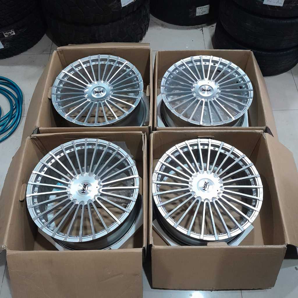 Jual Velg Bekas Mobil Copotan Racing Hsr RFG R20 Lebar 9,5 Pcd 5x114,3 Cocok Untuk Mercy Civic ...