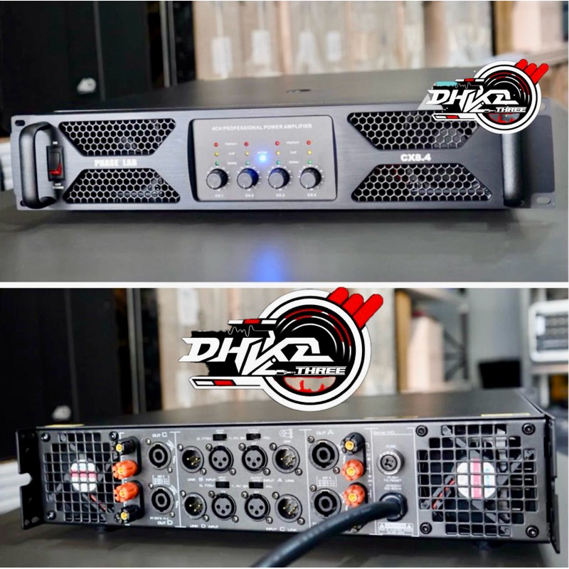 Jual POWER PHASELAB 4 CHANNEL CX8.4 / POWER PHASELAB 4 CHANNEL CX 8.4 ...
