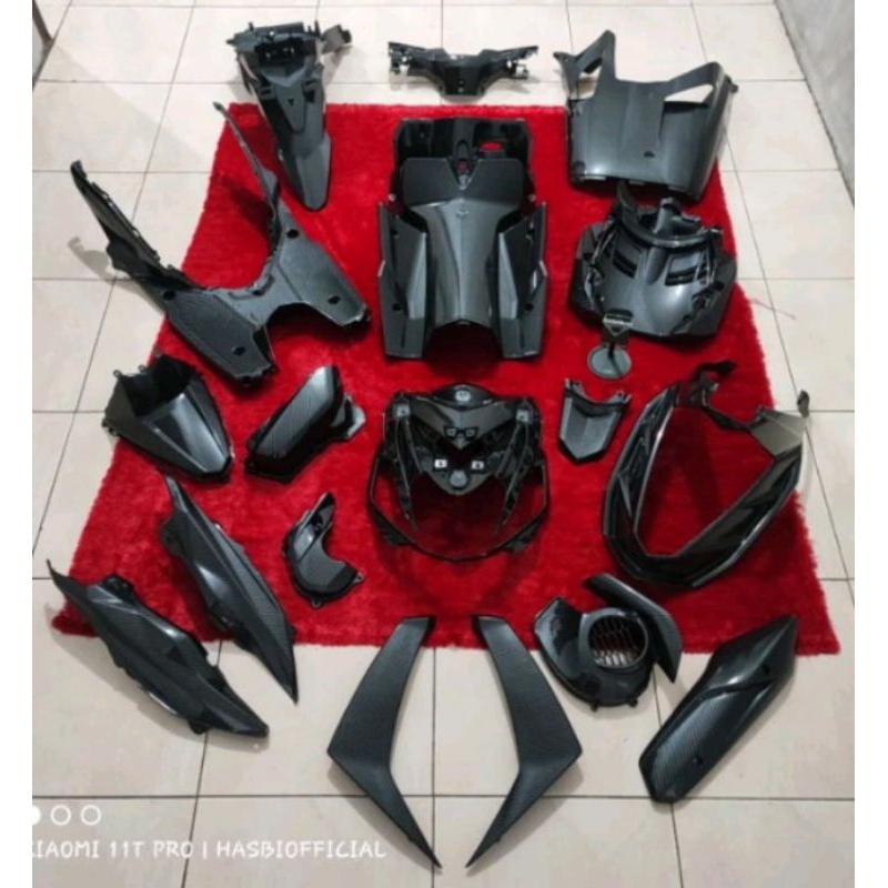 Jual PAKETAN FULL BODY KASAR MIO M3 Z full karbon | Shopee Indonesia