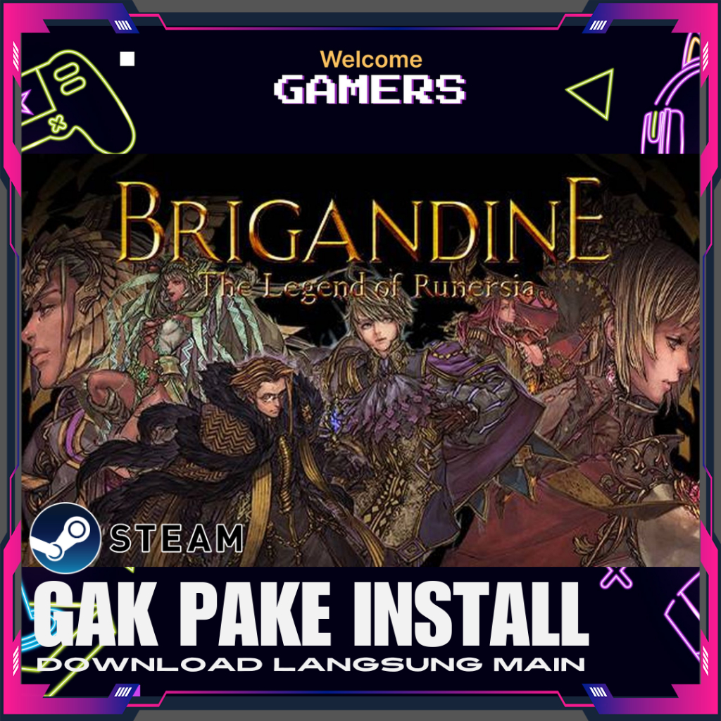 Jual Brigandine The Legend of Runersia Game PC Steam | Shopee Indonesia