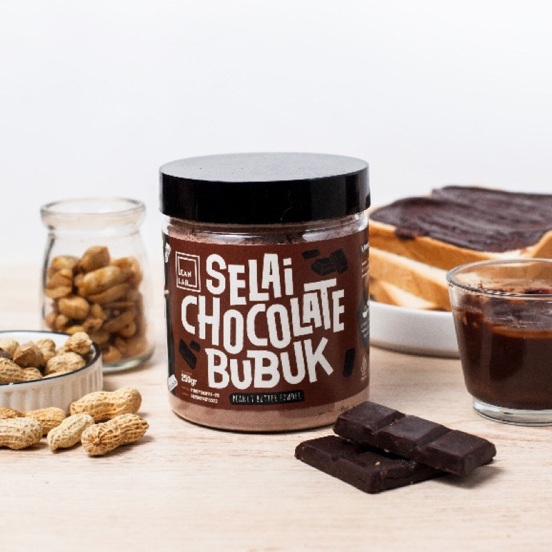 Jual Lean Lab LEANLAB Selai Coklat Bubuk 250gr Chocolate Spread /Selai ...