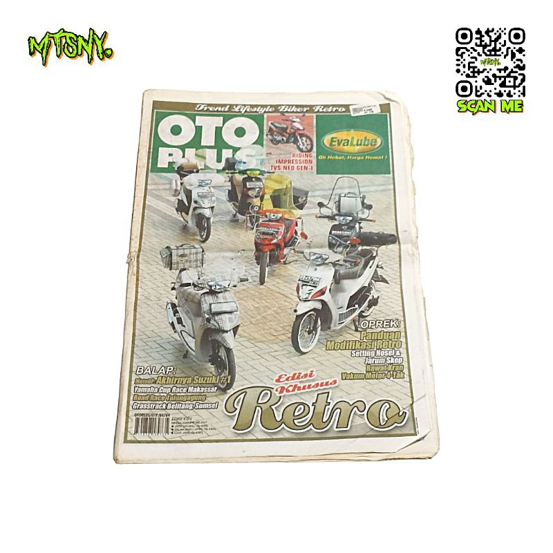 Jual Koran Tabloid Lokal Otomotif Motor OtoPlus Oto Plus Edisi Retro ...
